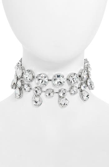 Area Crystal Watermelon Seed Choker Necklace | Nordstrom