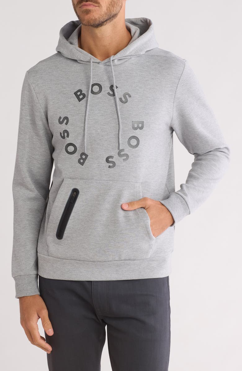 BOSS Soody Logo Hoodie | Nordstromrack