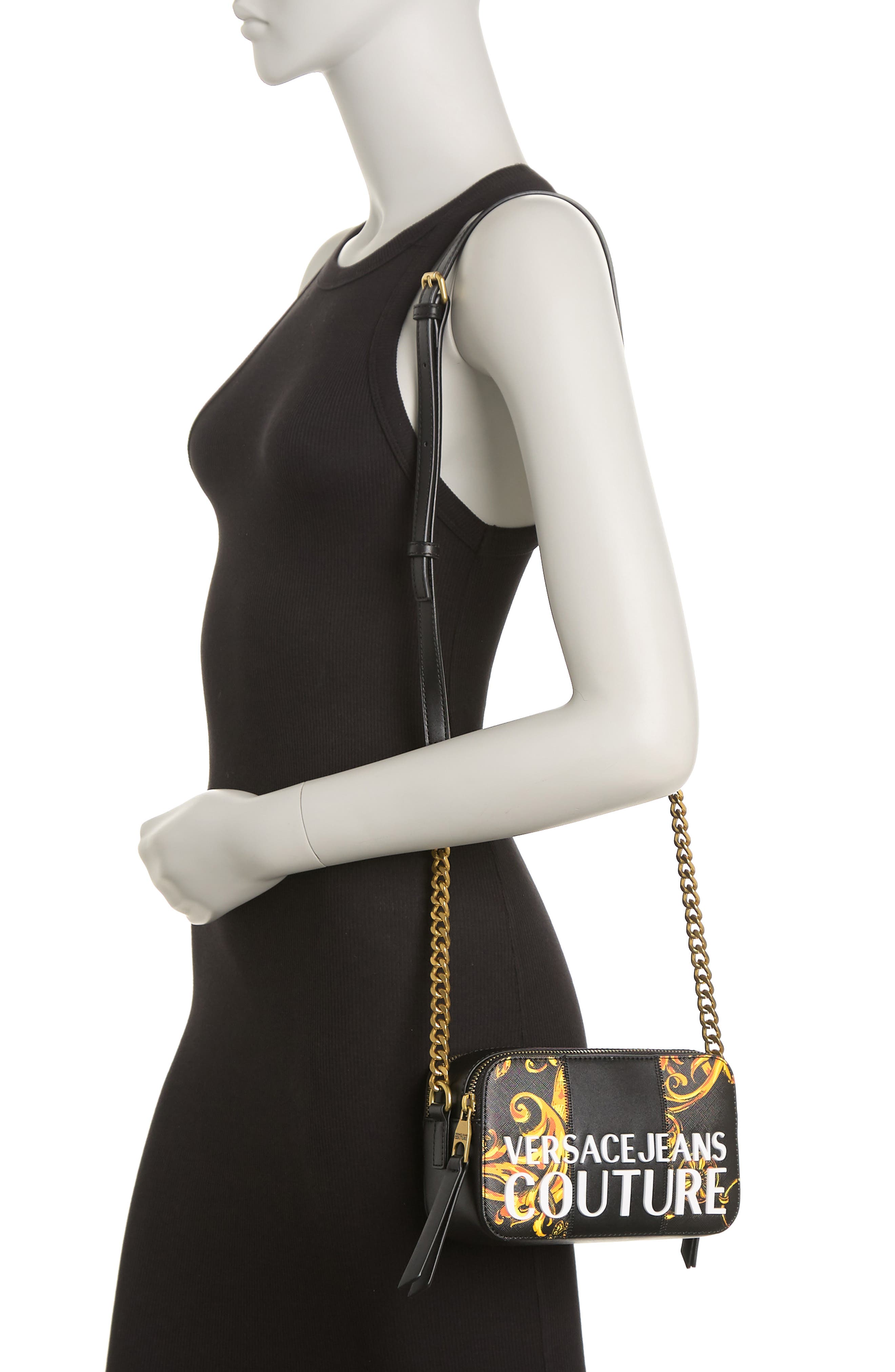 Versace Jeans PU Logo Crossbody Bag | Nordstromrack