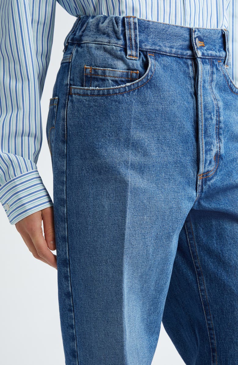 Meryll Rogge Elastic Waist Straight Leg Jeans | Nordstromrack