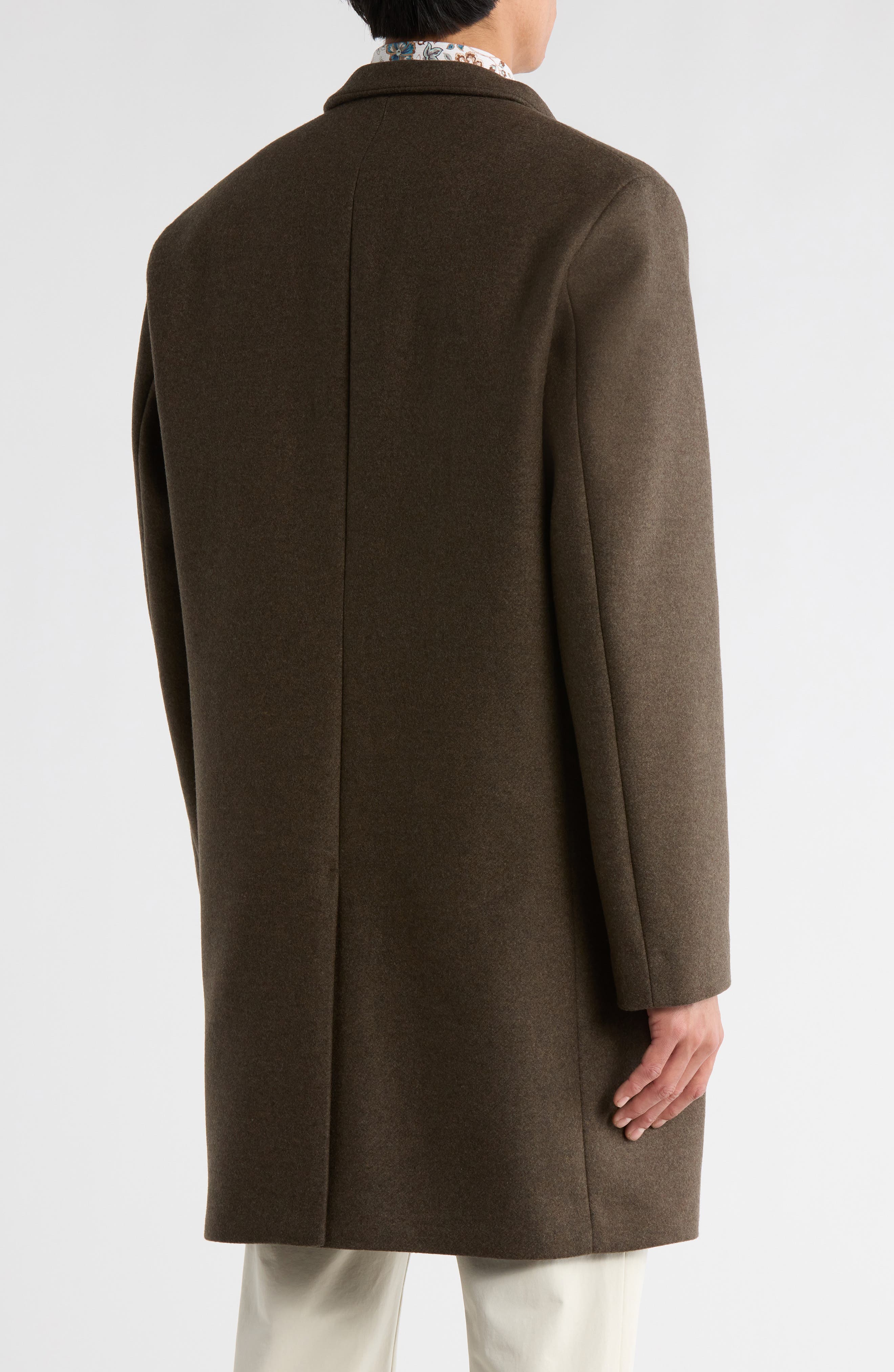 Theory Belvin Felted Overcoat | Nordstromrack