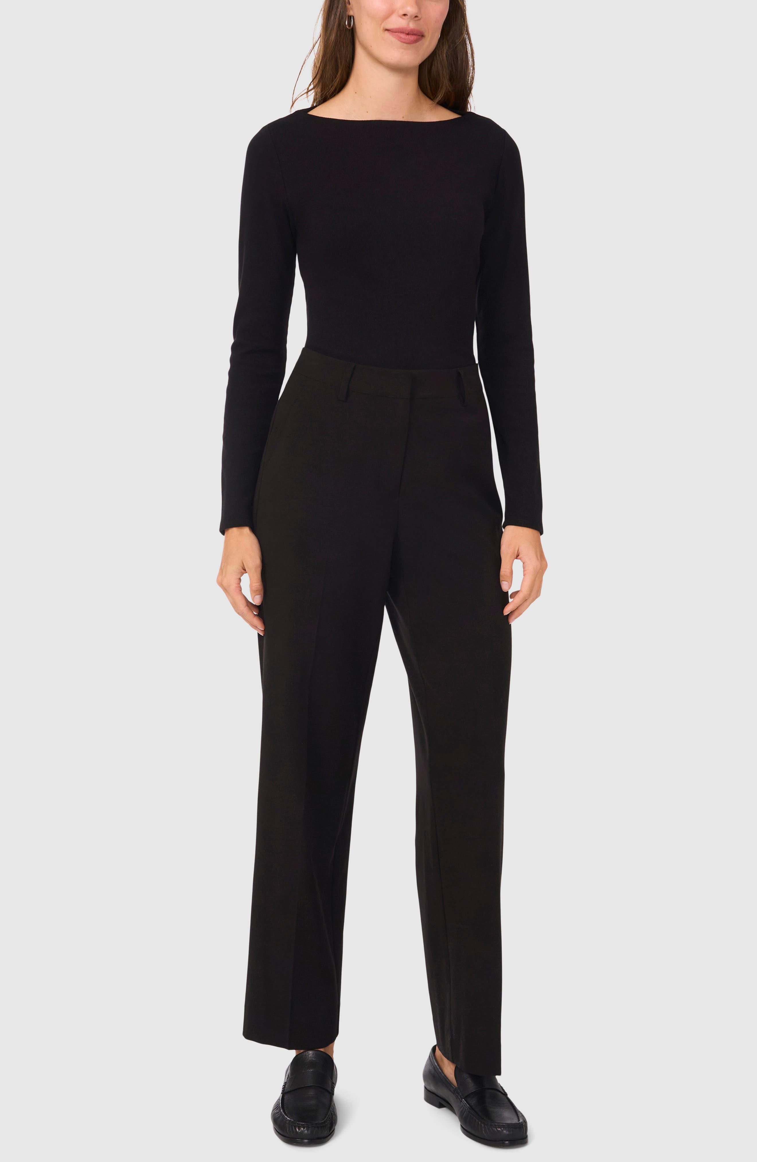 Halogen® Boat Neck Rib Top | Nordstromrack