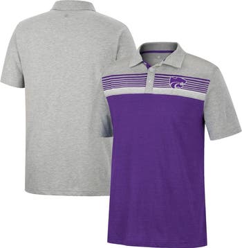 COLOSSEUM Men's Colosseum Purple/Heather Gray Kansas State Wildcats ...