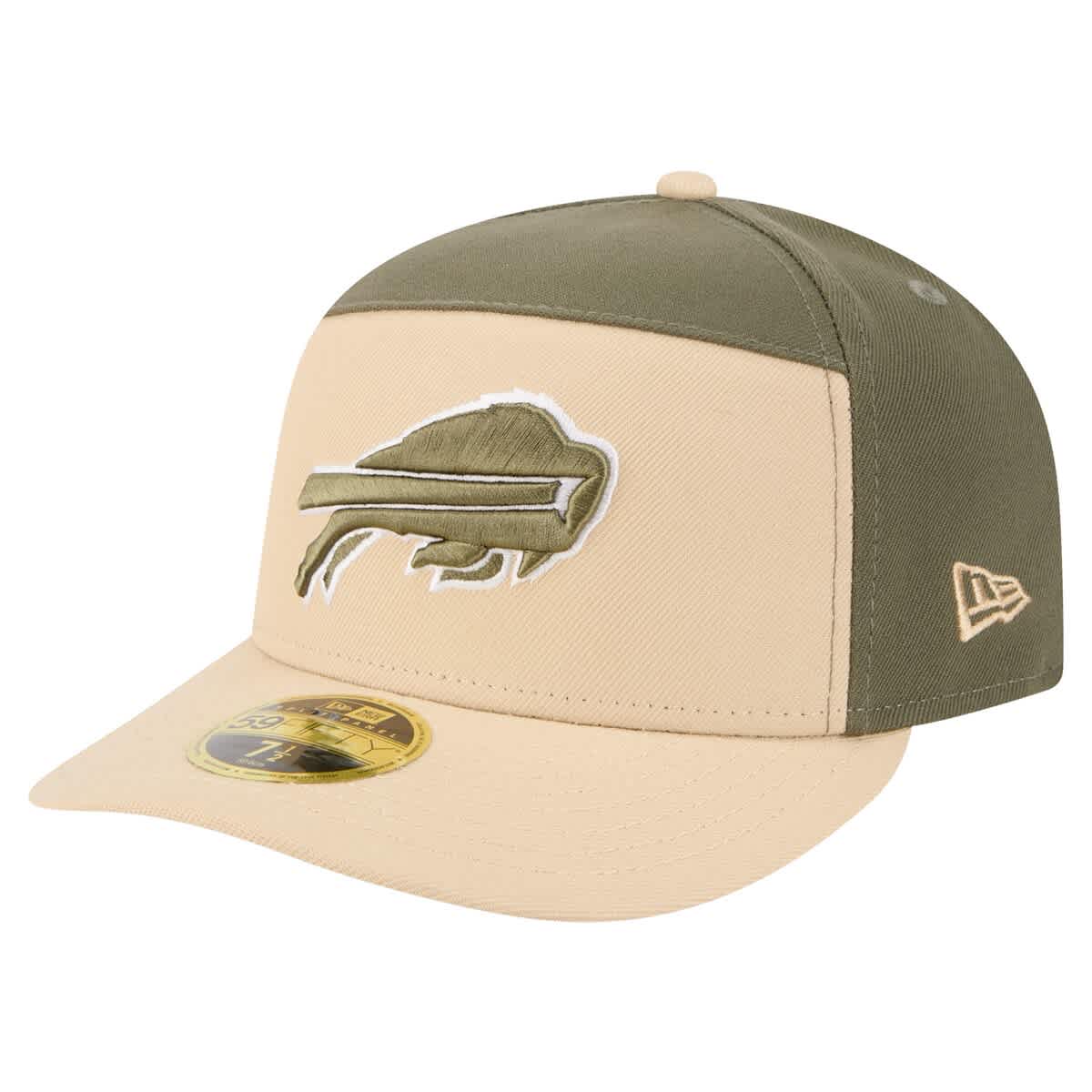 Men's New Era Light Beige/Olive Buffalo Bills Two-Tone Color Pack Split ...