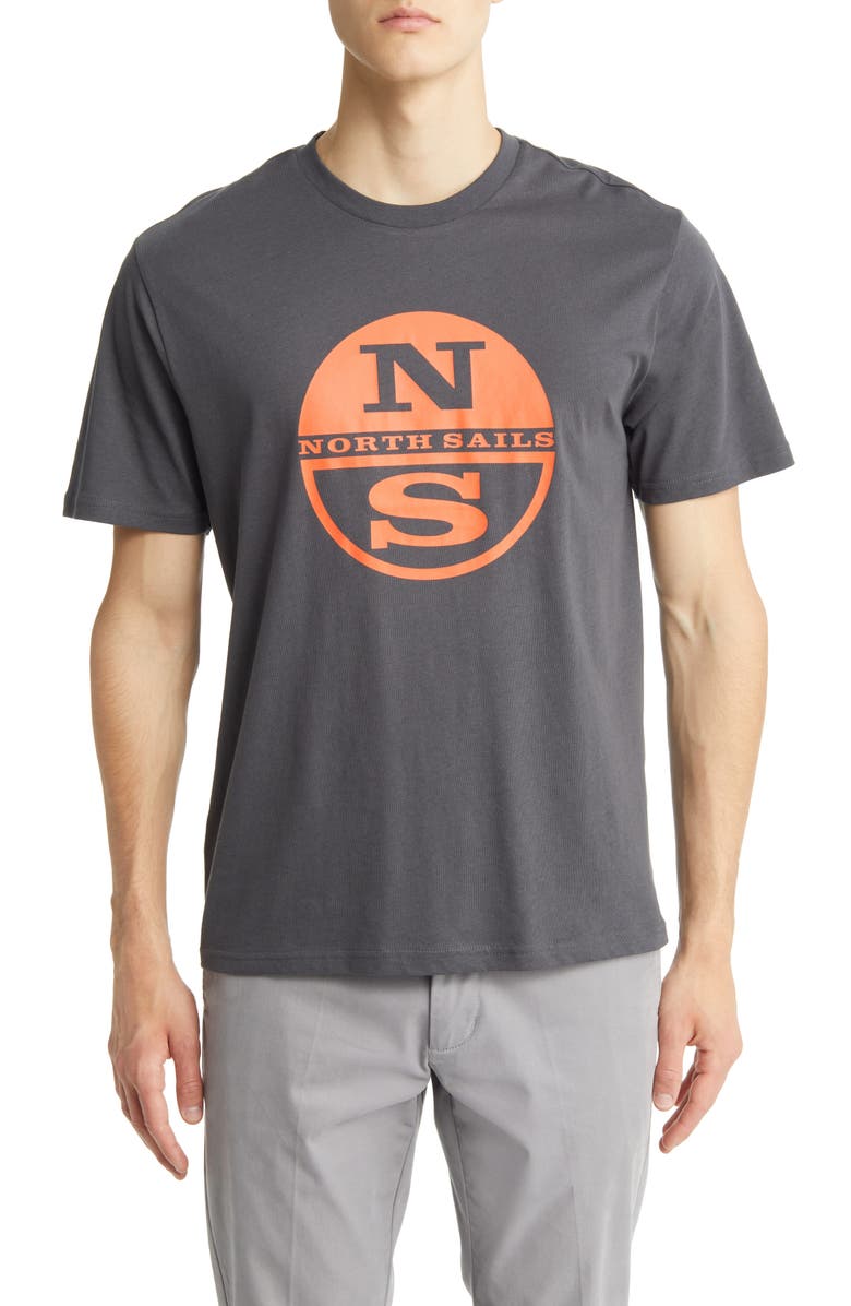 NORTH SAILS Logo Organic Cotton Graphic Tee | Nordstromrack