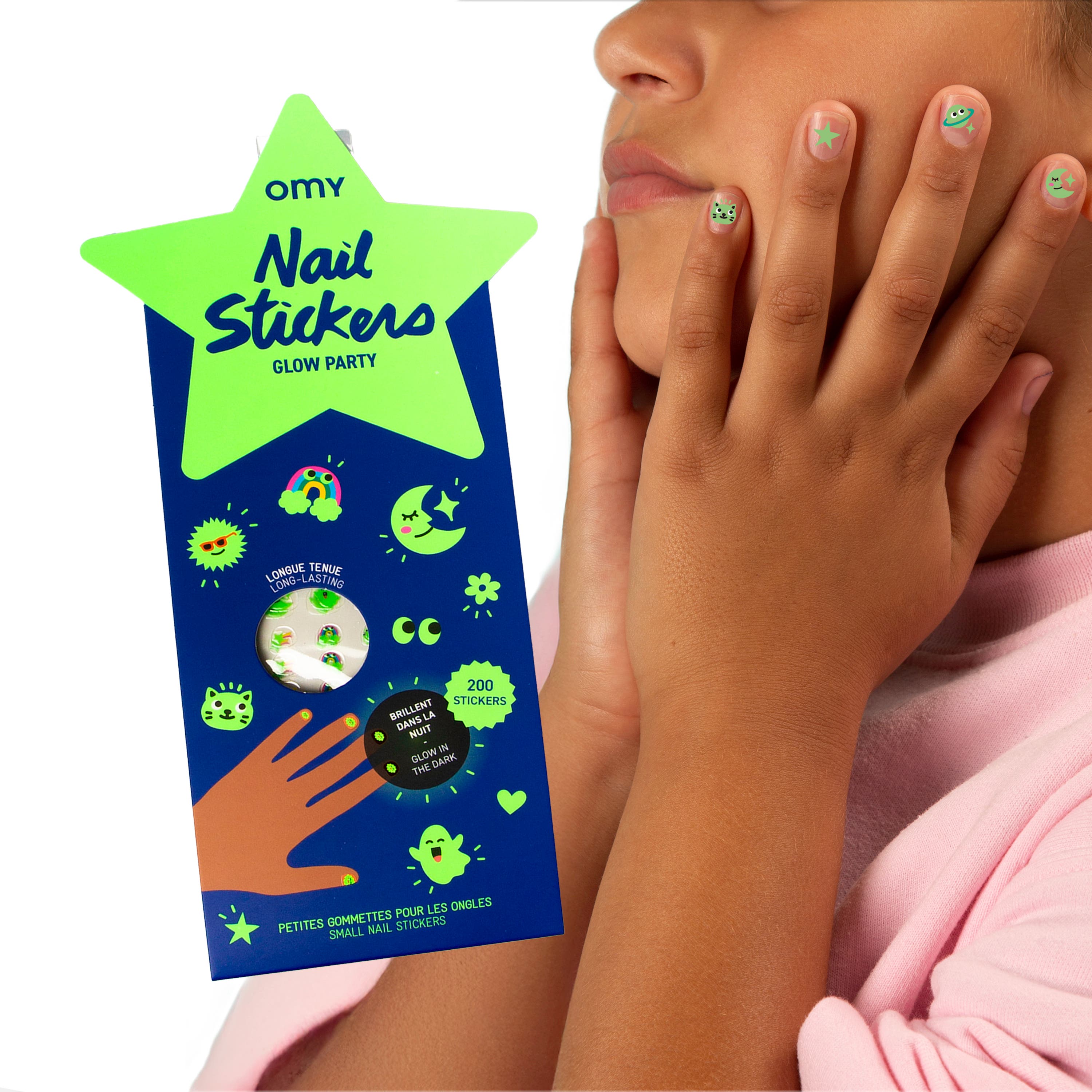 OMY Nail stickers glow in the dark | Nordstrom