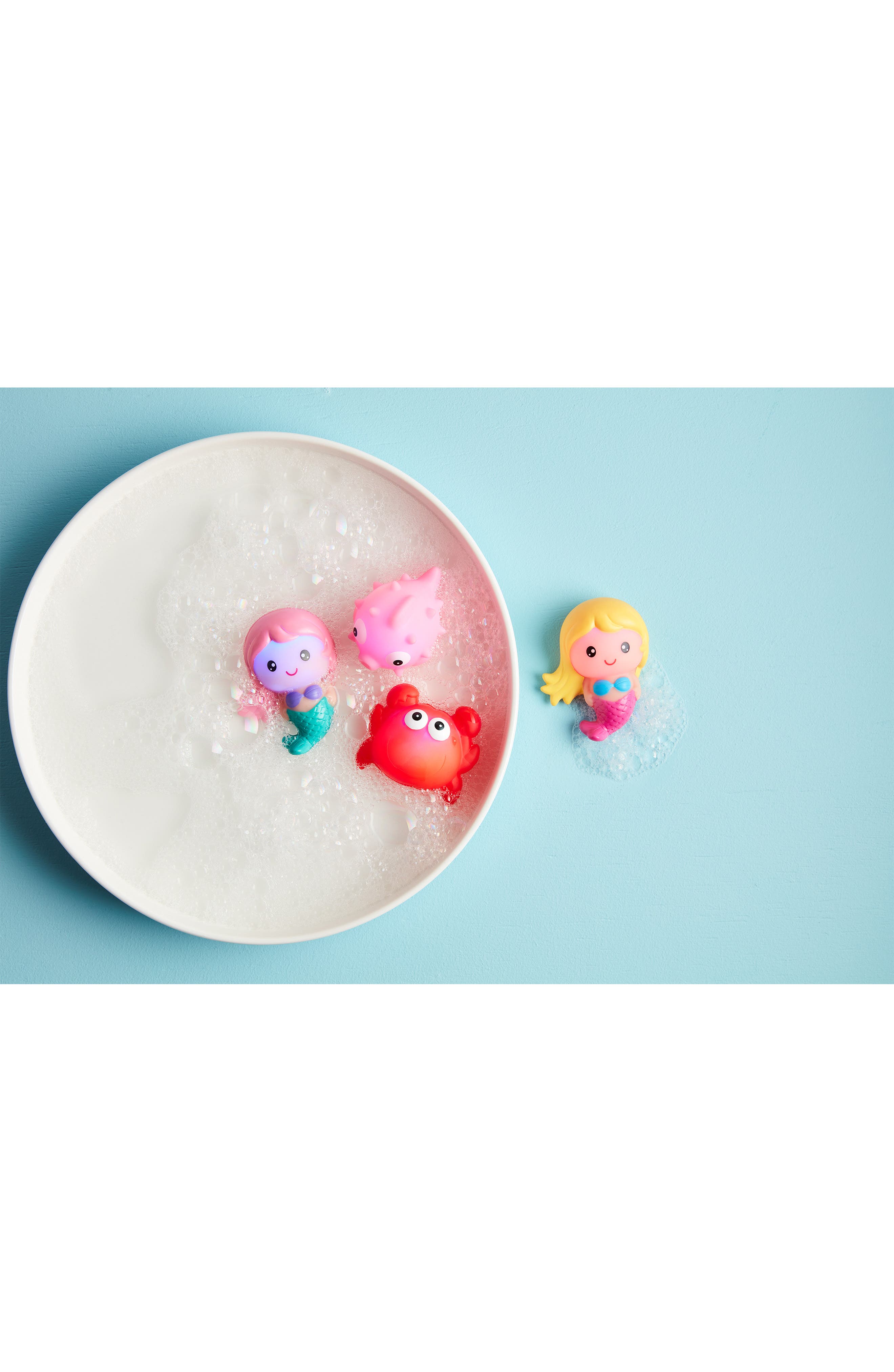 Mud Pie Set of 4 Mermaid Light Up Bath Toys | Nordstromrack
