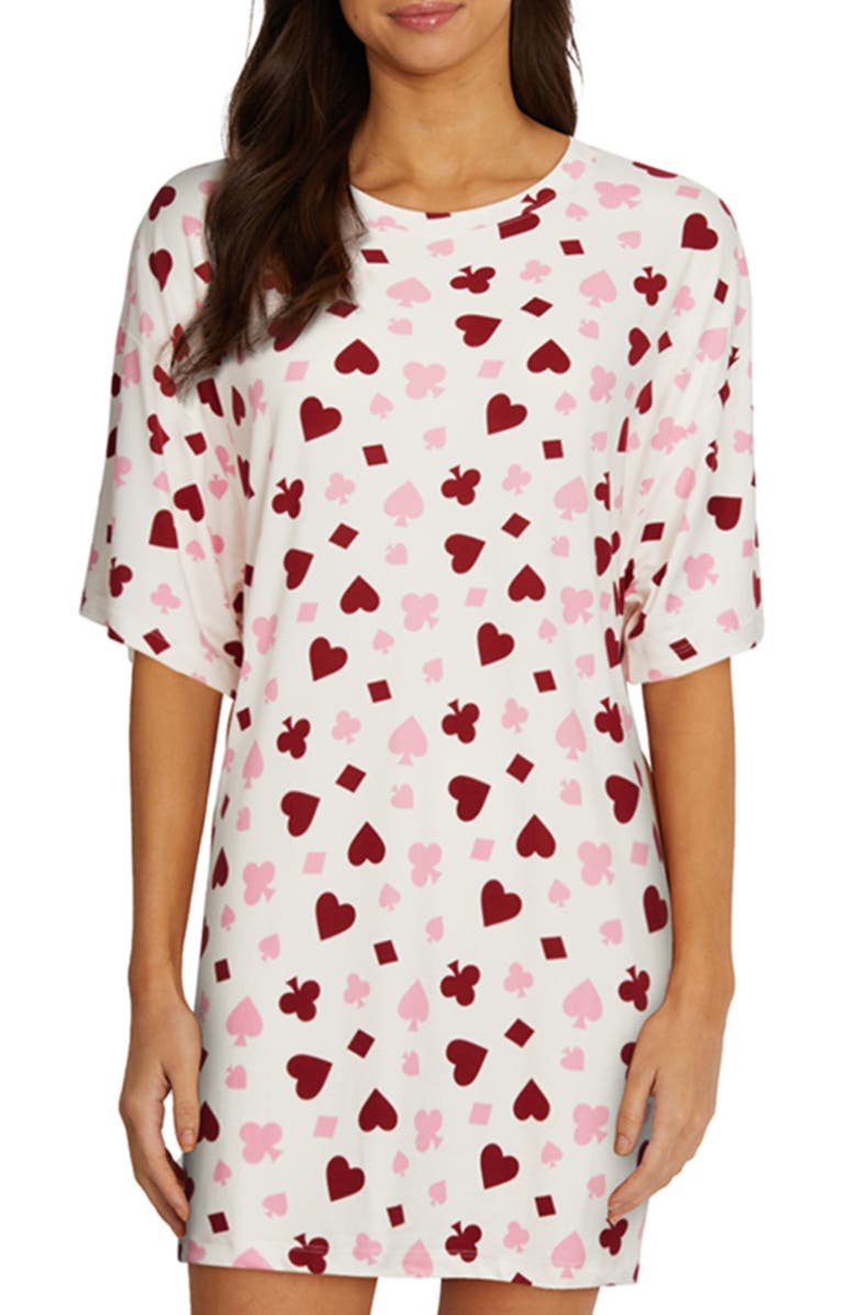 Wildfox Spades & Hearts Sleep Dress | Nordstromrack