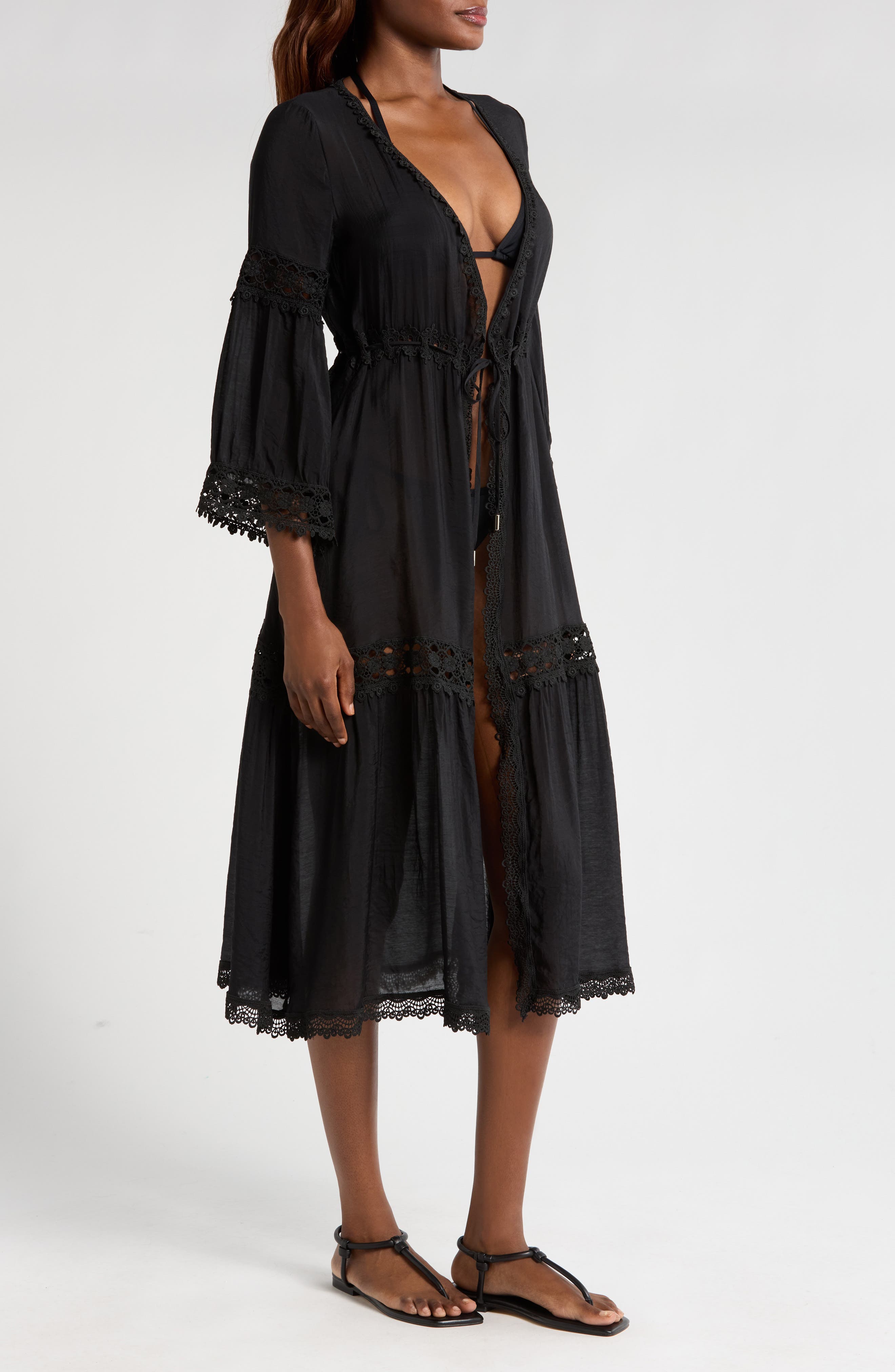 Elan Lacy Cover-Up Wrap | Nordstromrack