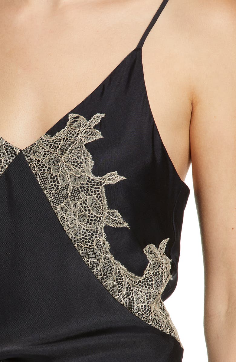 rag & bone Logan Lace Silk Blend Camisole | Nordstromrack