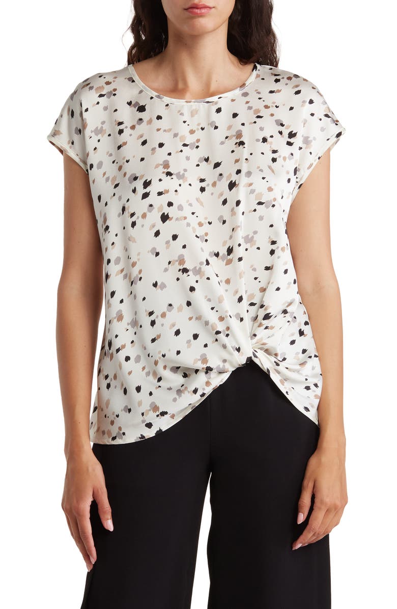 Pleione Twist Hem Satin Top | Nordstromrack