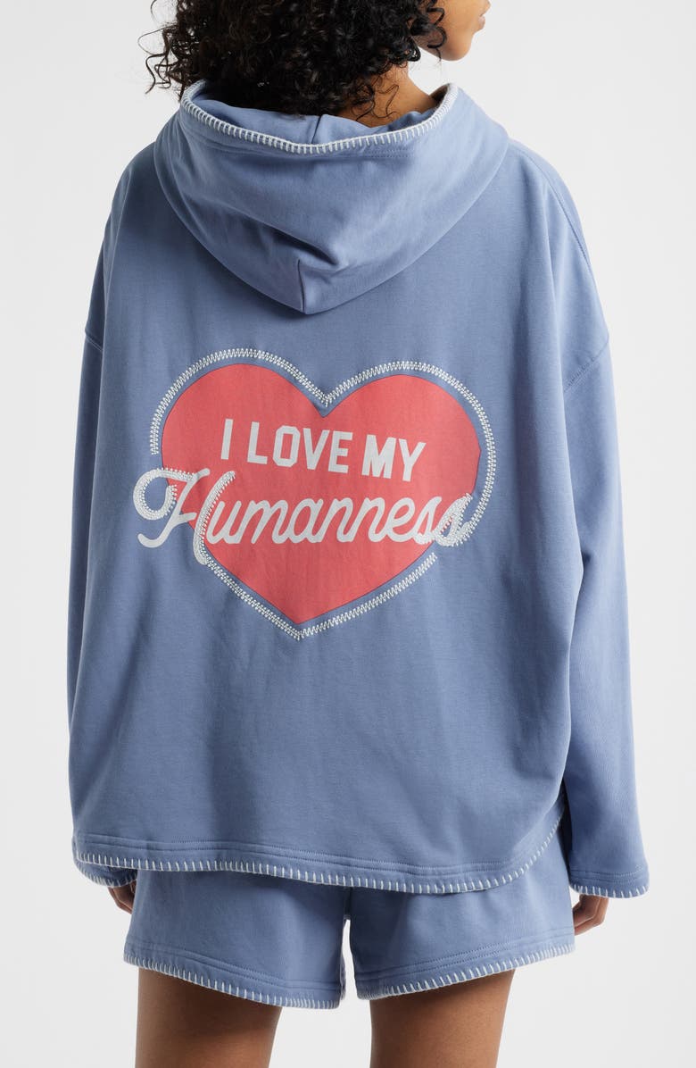 THE MAYFAIR GROUP I Love My Humanness Graphic Hoodie | Nordstrom