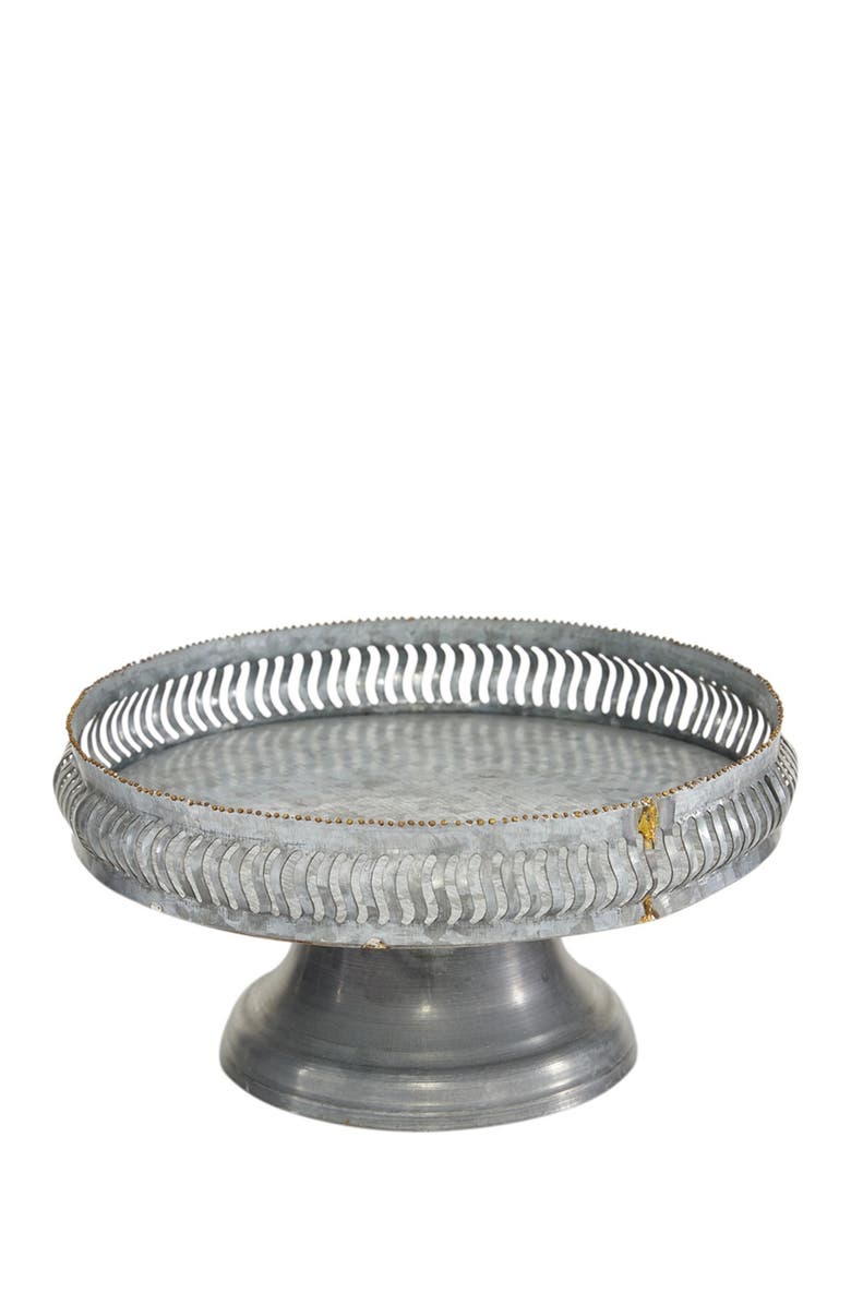 SONOMA SAGE HOME Grey Metal Farmhouse Cake Stand - Set of 2 | Nordstromrack