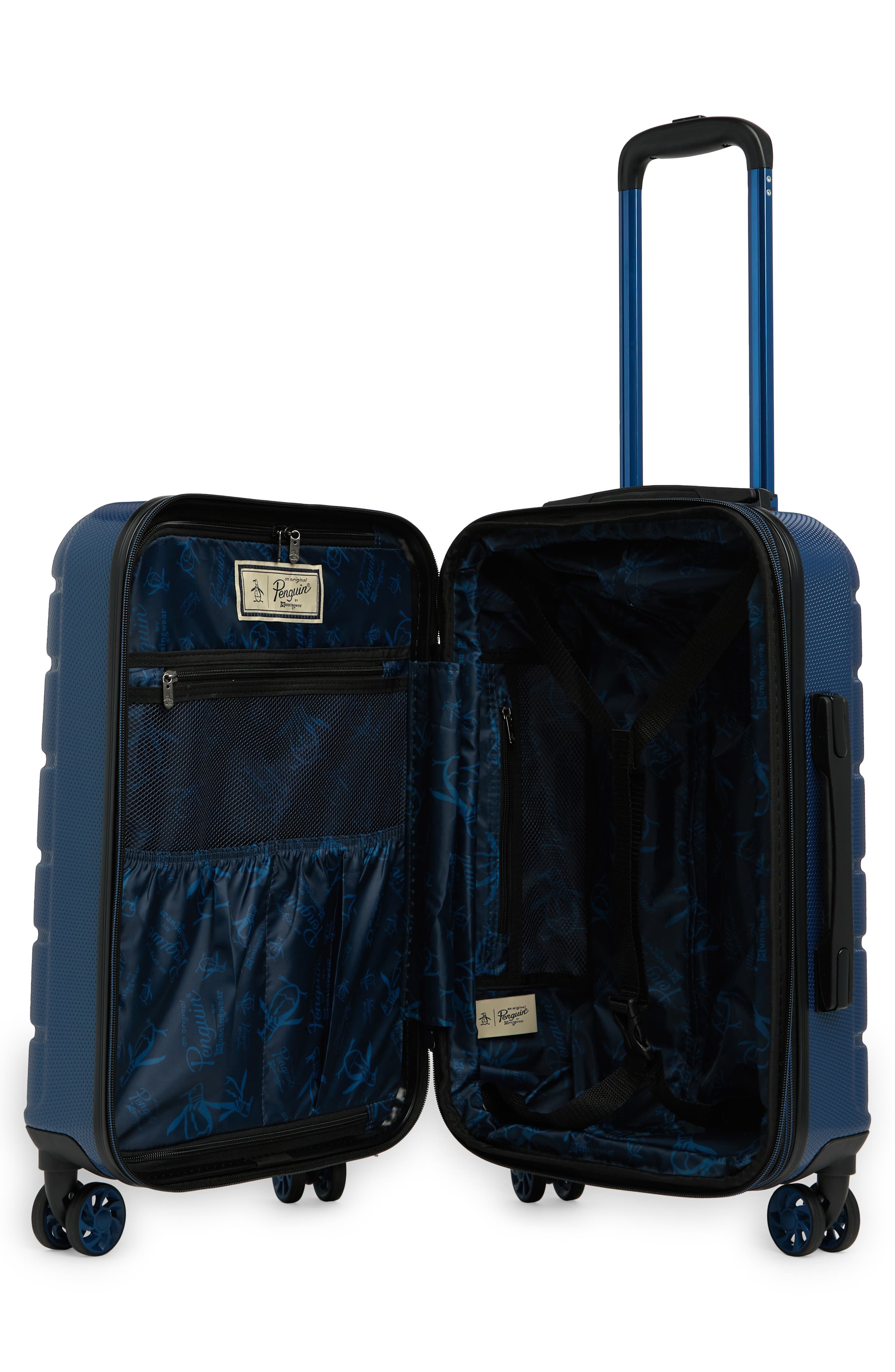 Original Penguin Crimson 21" Expandable Hardside Carry-On Spinner ...