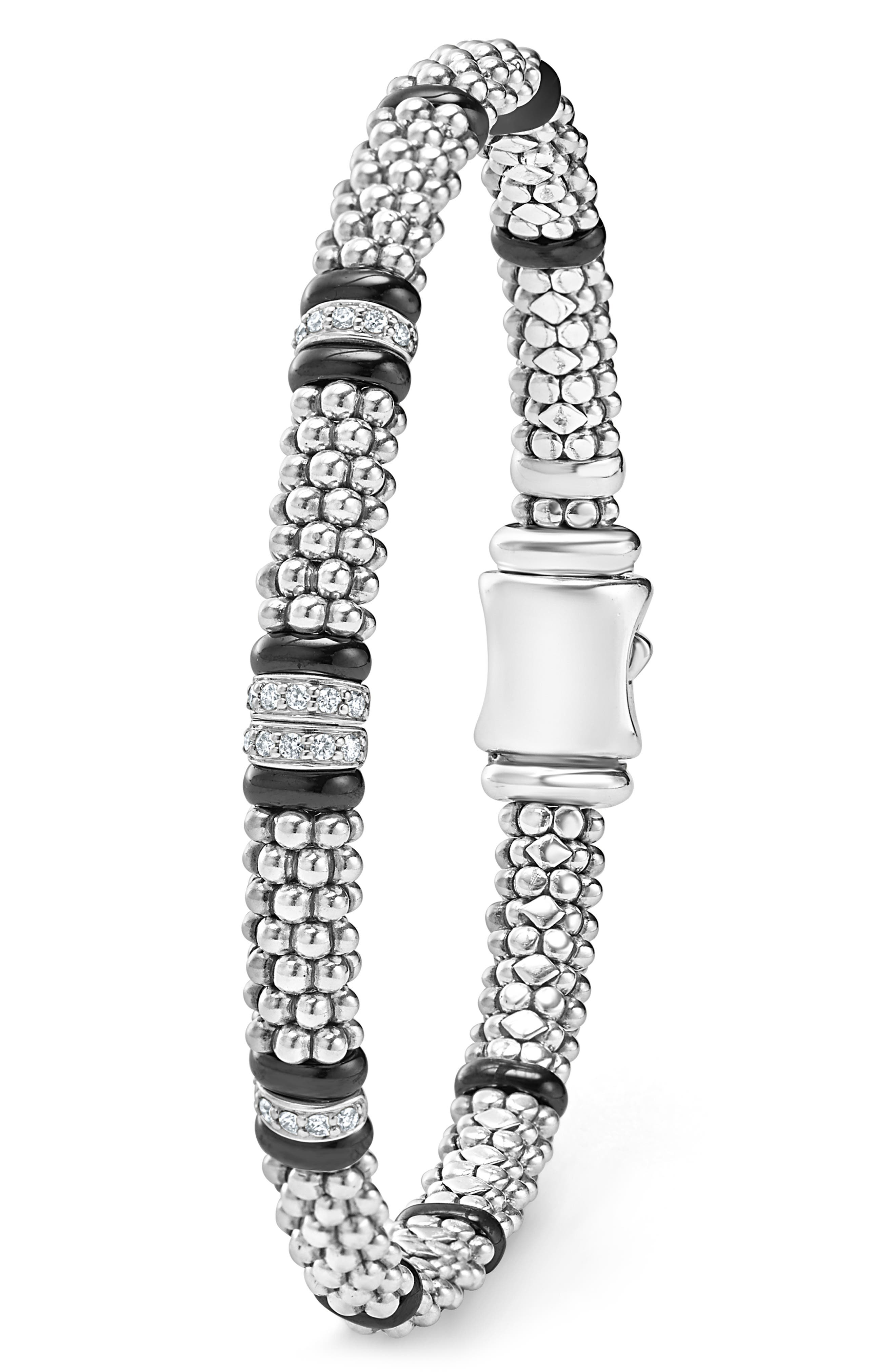 LAGOS Black Caviar Rope Bracelet | Nordstrom