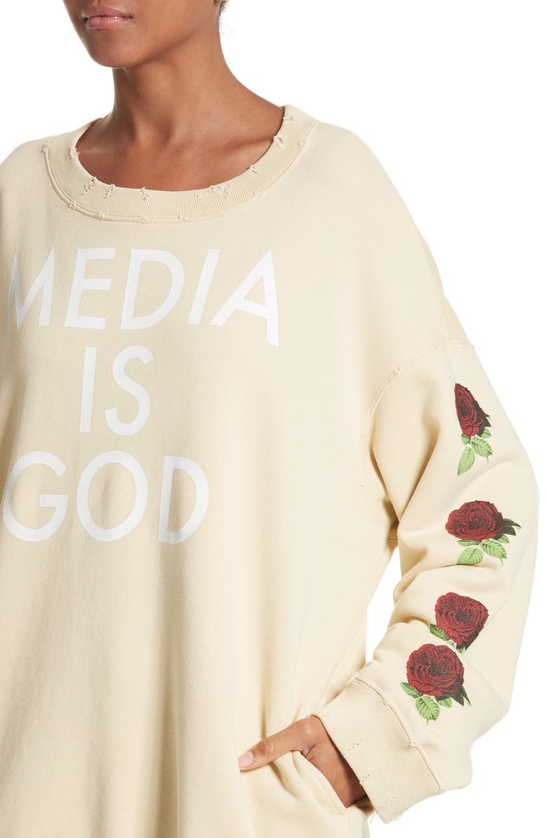 Undercover Media Is God Sweatshirt | Nordstrom