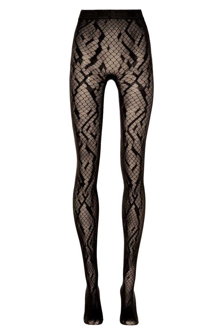 Python Print Net Tights (Women) | Nordstromrack