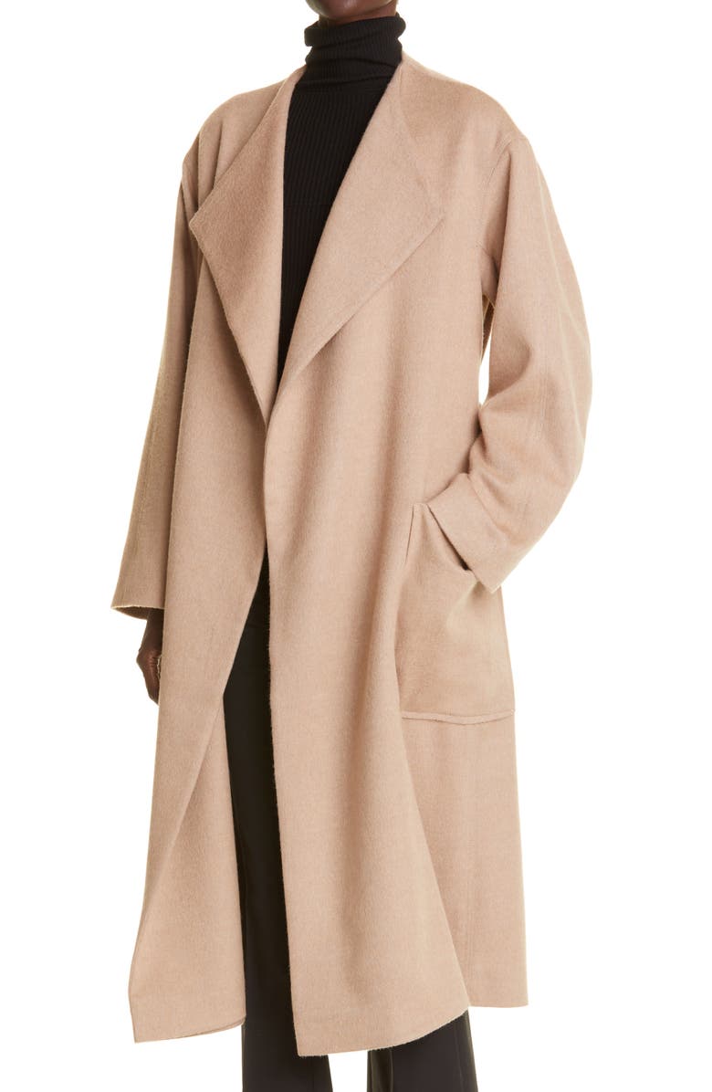Maria McManus Brushed Merino Wool Wrap Coat | Nordstrom