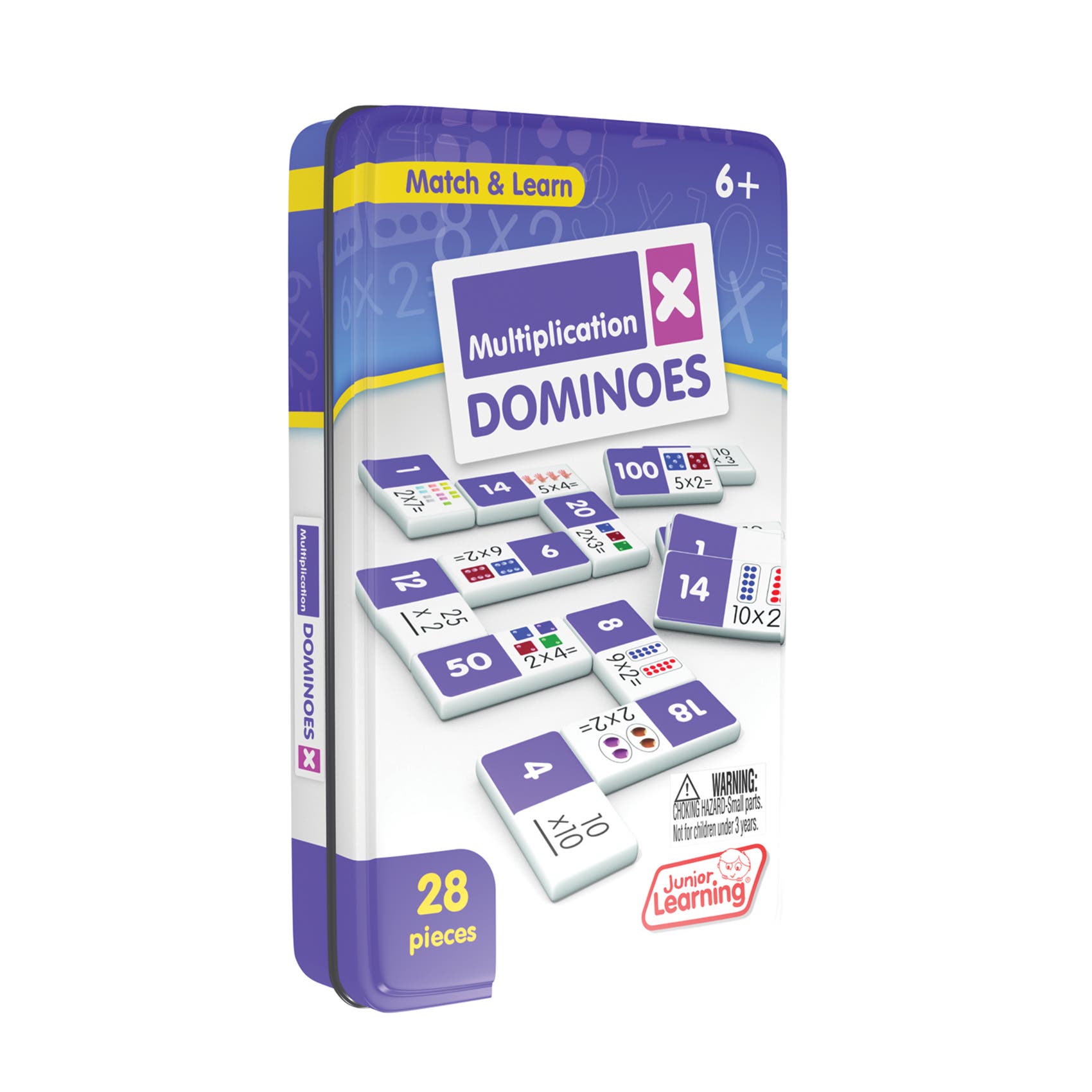 Junior Learning Multiplication Dominoes Game Set, 28 Pieces | Nordstrom