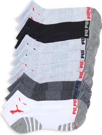 PUMA 6-Pack Terry Quarter Length Socks | Nordstromrack