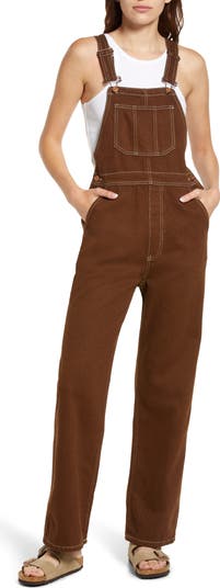 Reformation Milo Organic Cotton Blend Utility Overalls | Nordstrom