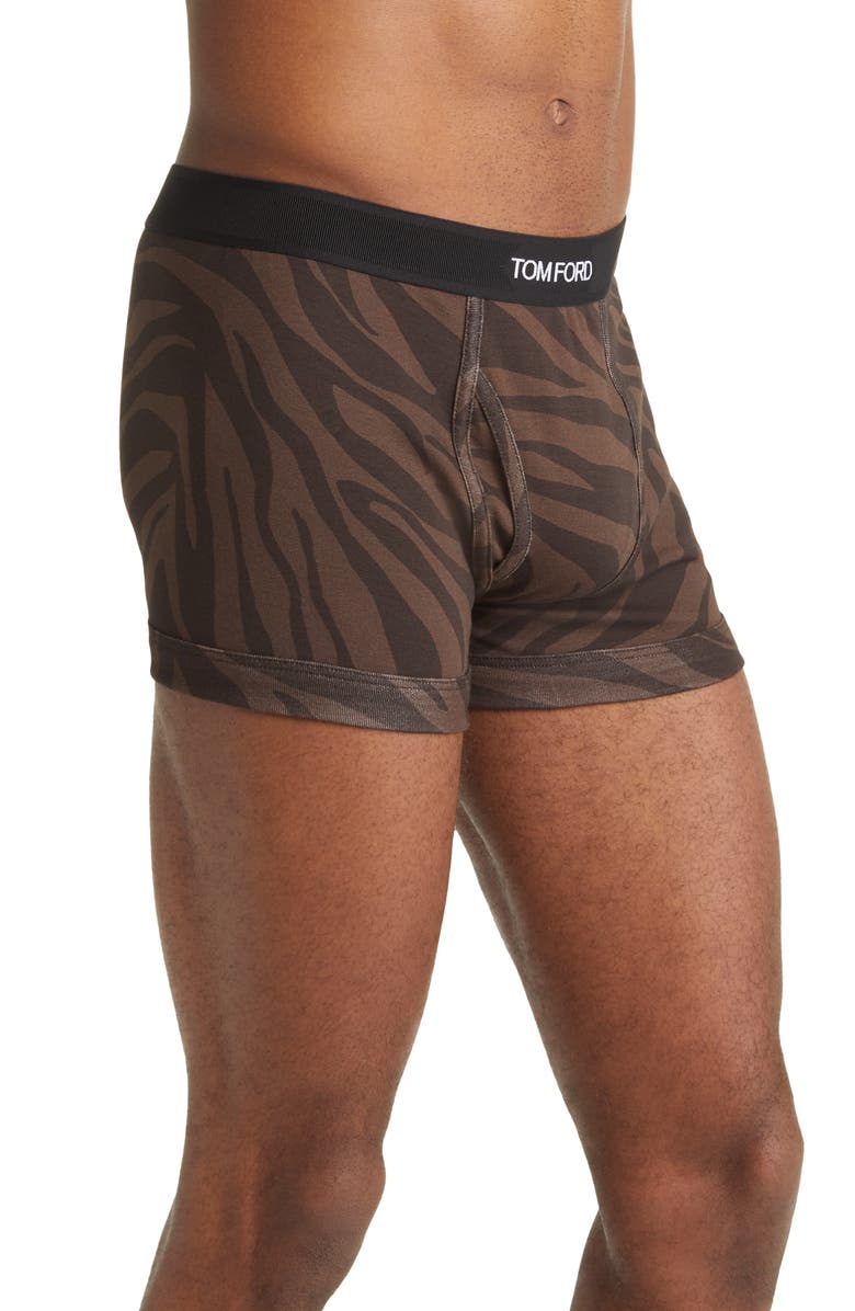 TOM FORD Tiger Stripe Print Boxer Briefs | Nordstrom