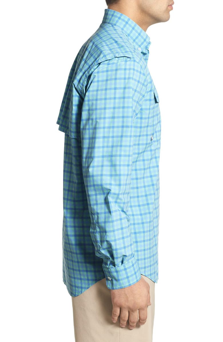 vineyard vines 'Gauley Gingham - Harbor' Regular Fit Long Sleeve ...
