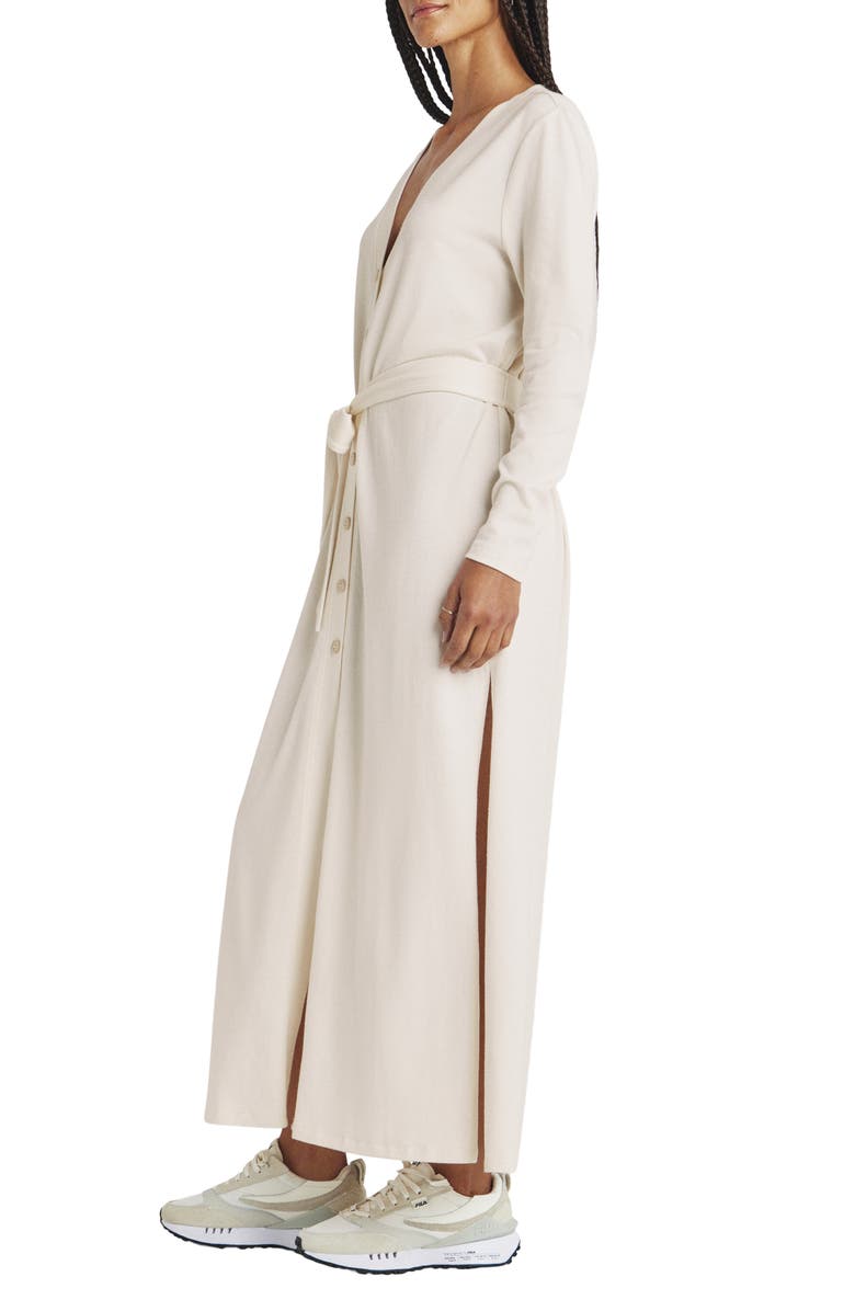 Splendid Brooke Button-Up Long Sleeve Maxi Dress | Nordstromrack