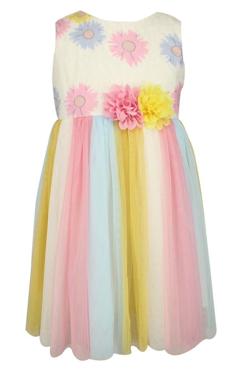 Popatu Floral Print Tulle Dress | Nordstrom