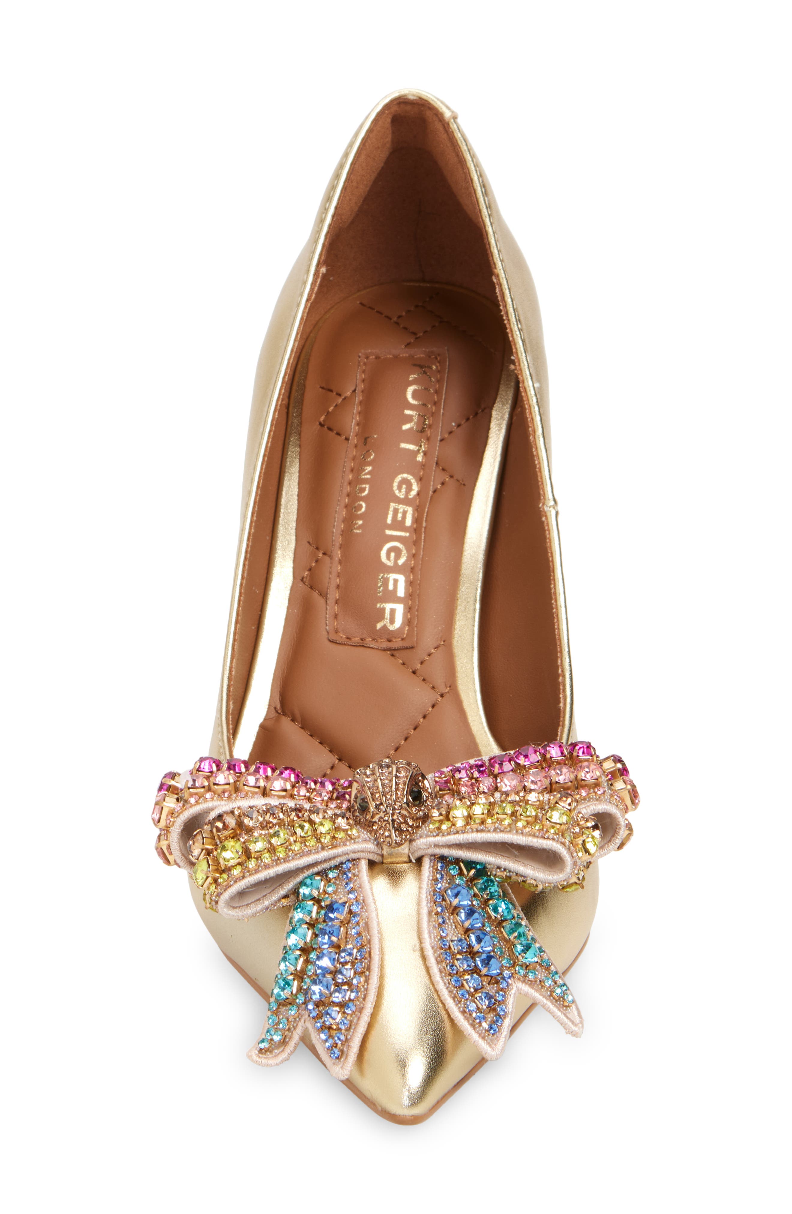 Kurt Geiger London Belgravia Bow Pointed Toe Pump (Women) | Nordstromrack