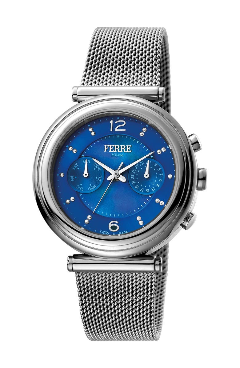 FERRE MILANO Stainless Steel Watch, 36mm | Nordstromrack