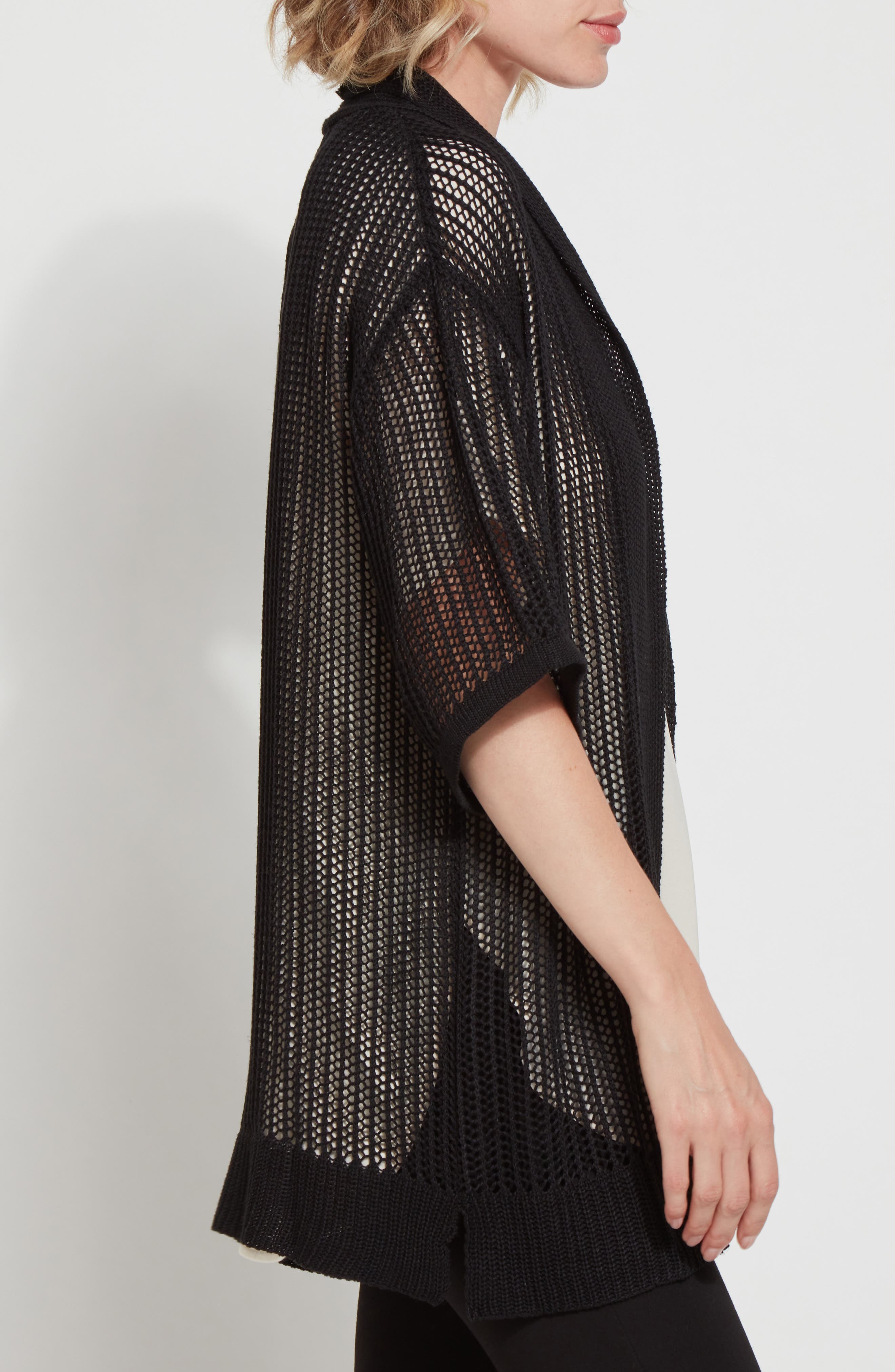 Lysse Amora Linen Mesh Duster | Nordstromrack