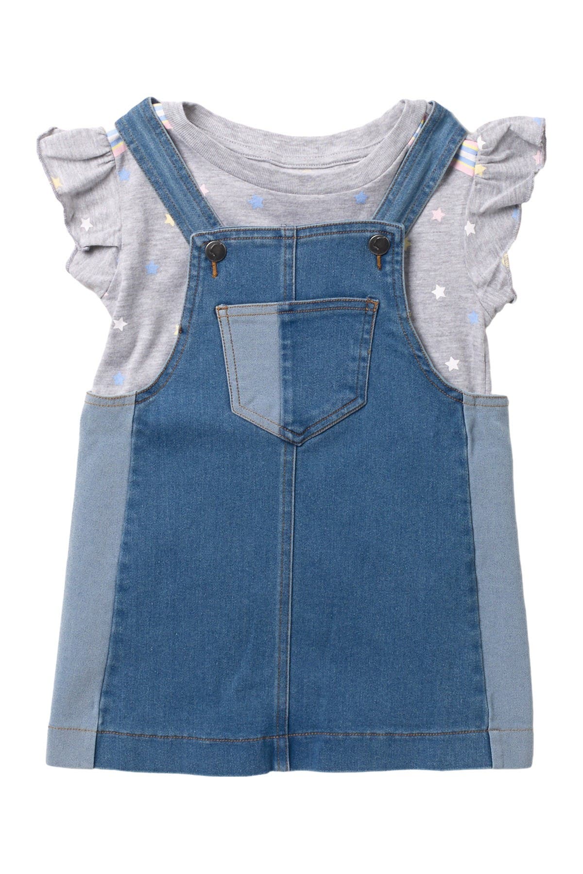 Joe's Patterned Top & Overall Set | Nordstromrack