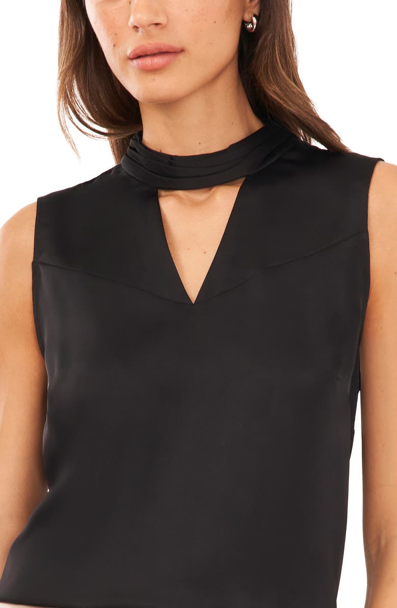 Halogen® Cutout Sleeveless Blouse | Nordstrom