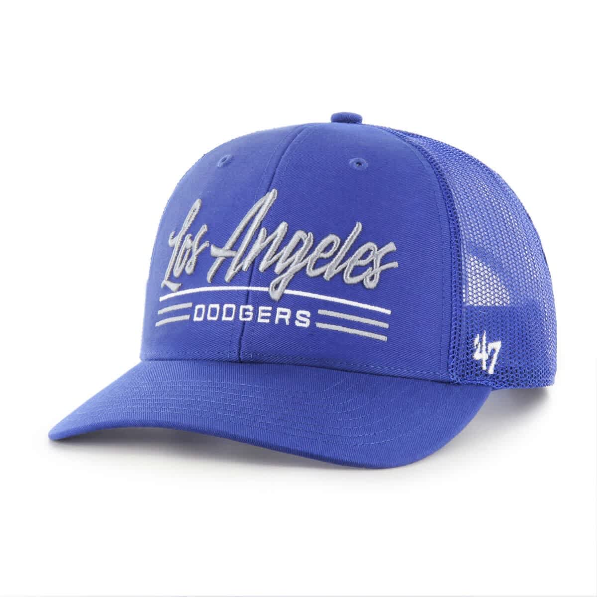 '47 Men's '47 Royal Los Angeles Dodgers Garner Trucker Adjustable Hat ...