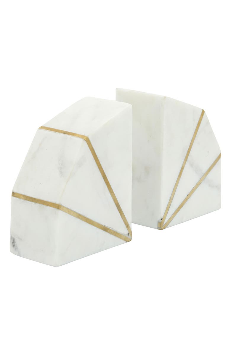 SAGEBROOK HOME SAGEBROOK Marble Accent Bookends - Set of 2 | Nordstromrack