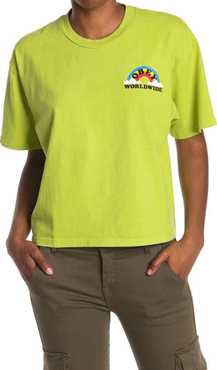 Obey Look Don't Touch Boxy T-Shirt | Nordstromrack