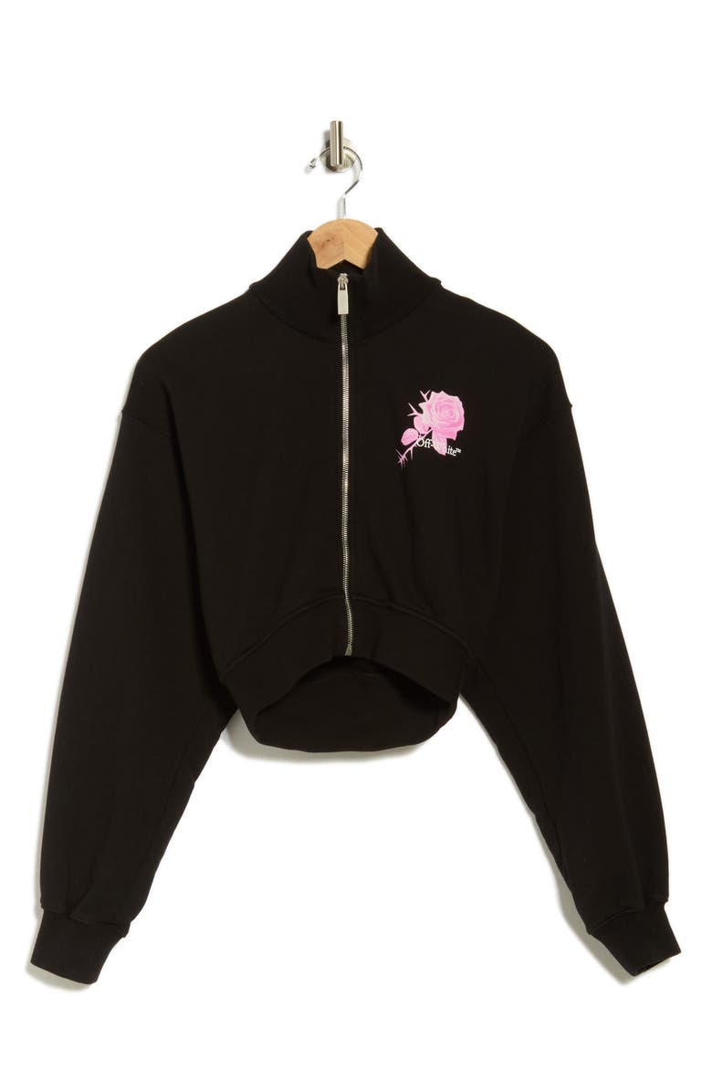 Off-White Roses Arrows Full Zip Sweater | Nordstromrack