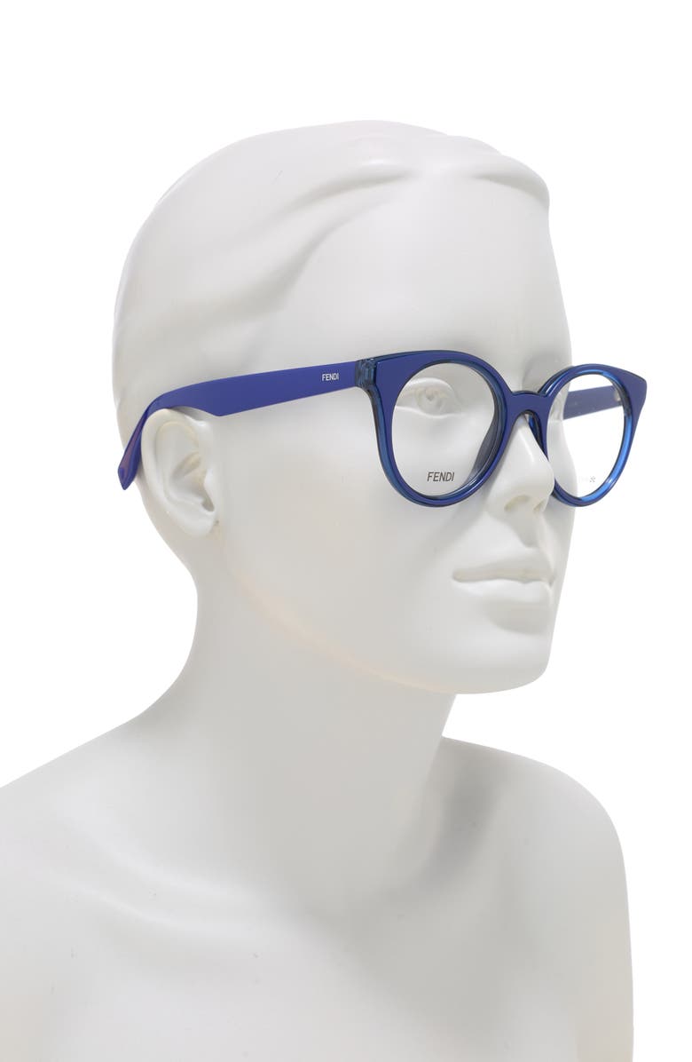 Fendi 47mm Round Optical Frames | Nordstromrack