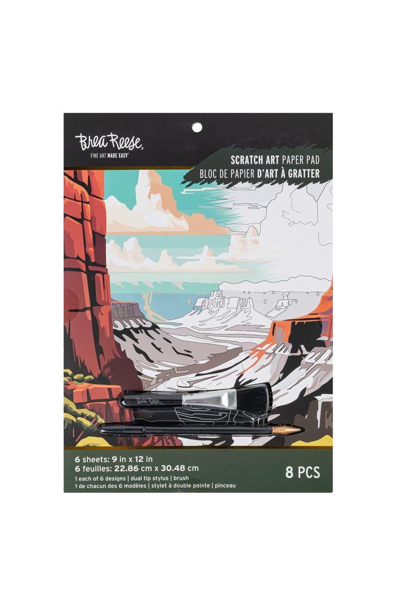 Brea Reese Scratch Art Paper Pad | Nordstrom