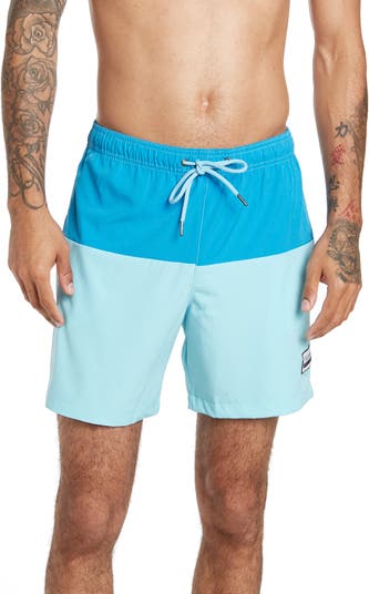 BEACH BROS Colorblock Swim Trunks | Nordstromrack