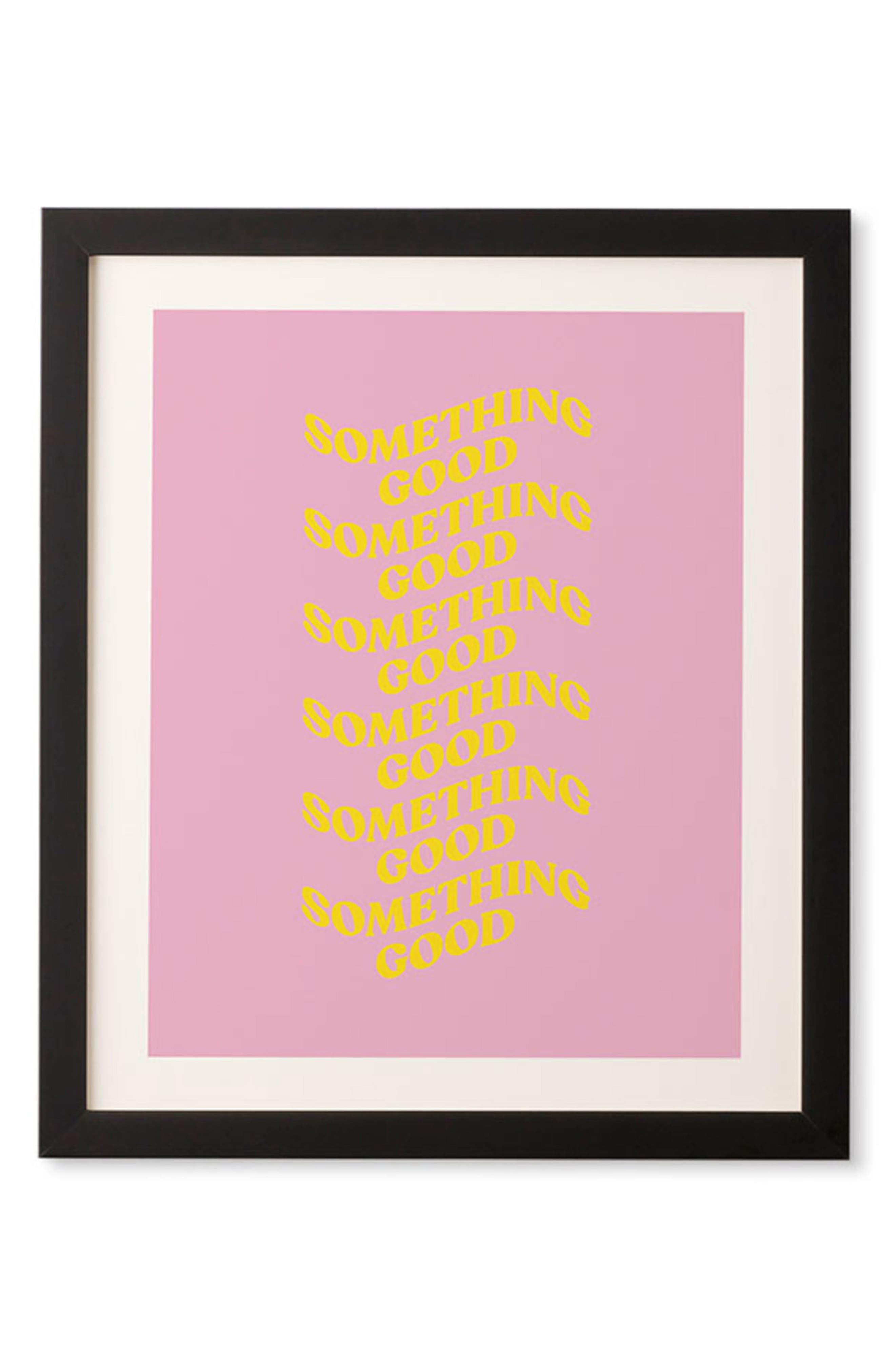 Deny Designs Grace Something Good Framed Wall Art Nordstromrack