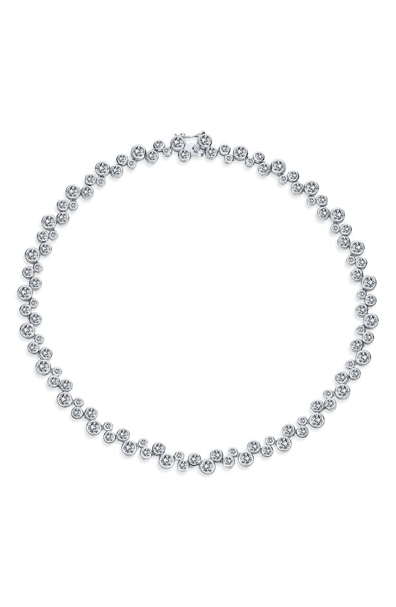 BLING JEWELRY Bridal Zigzag Geometric Tennis Bracelet | Nordstromrack