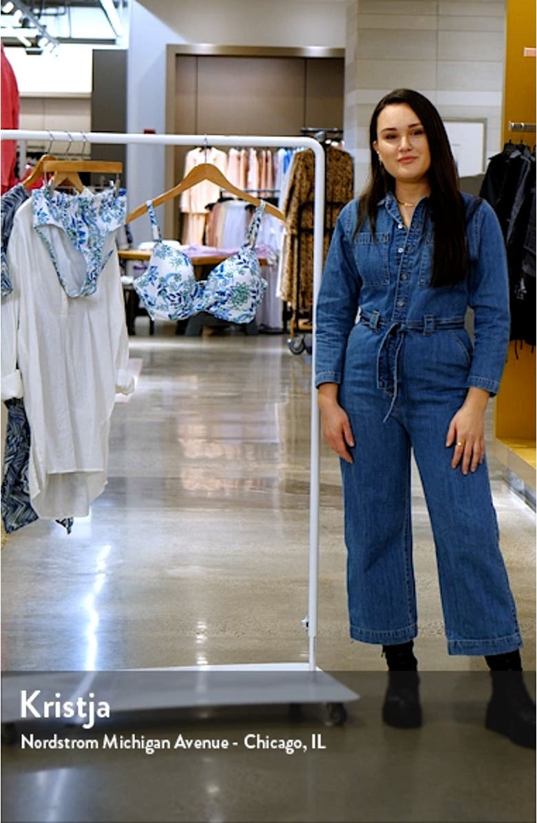 Sea Level Habitat Cross Front Molded Bikini Top | Nordstromrack