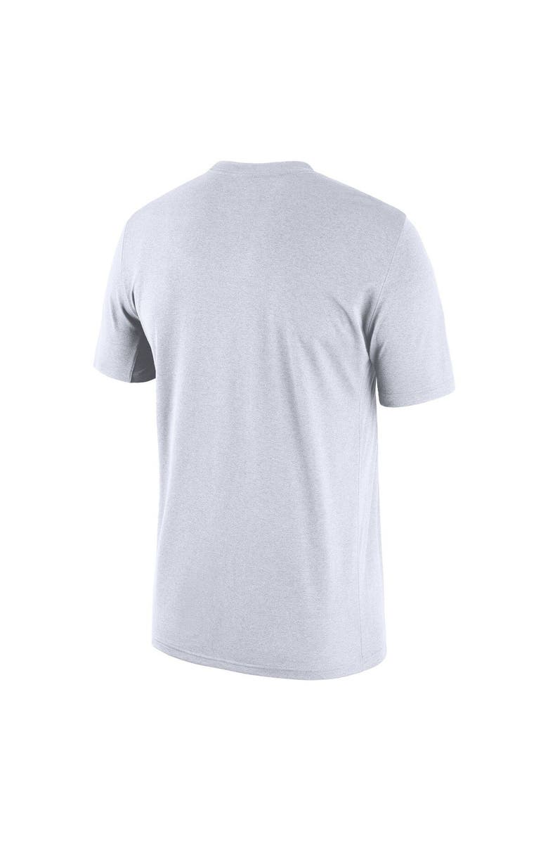 Nike Men's Nike Heathered White Clemson Tigers Team Football Legend T ...