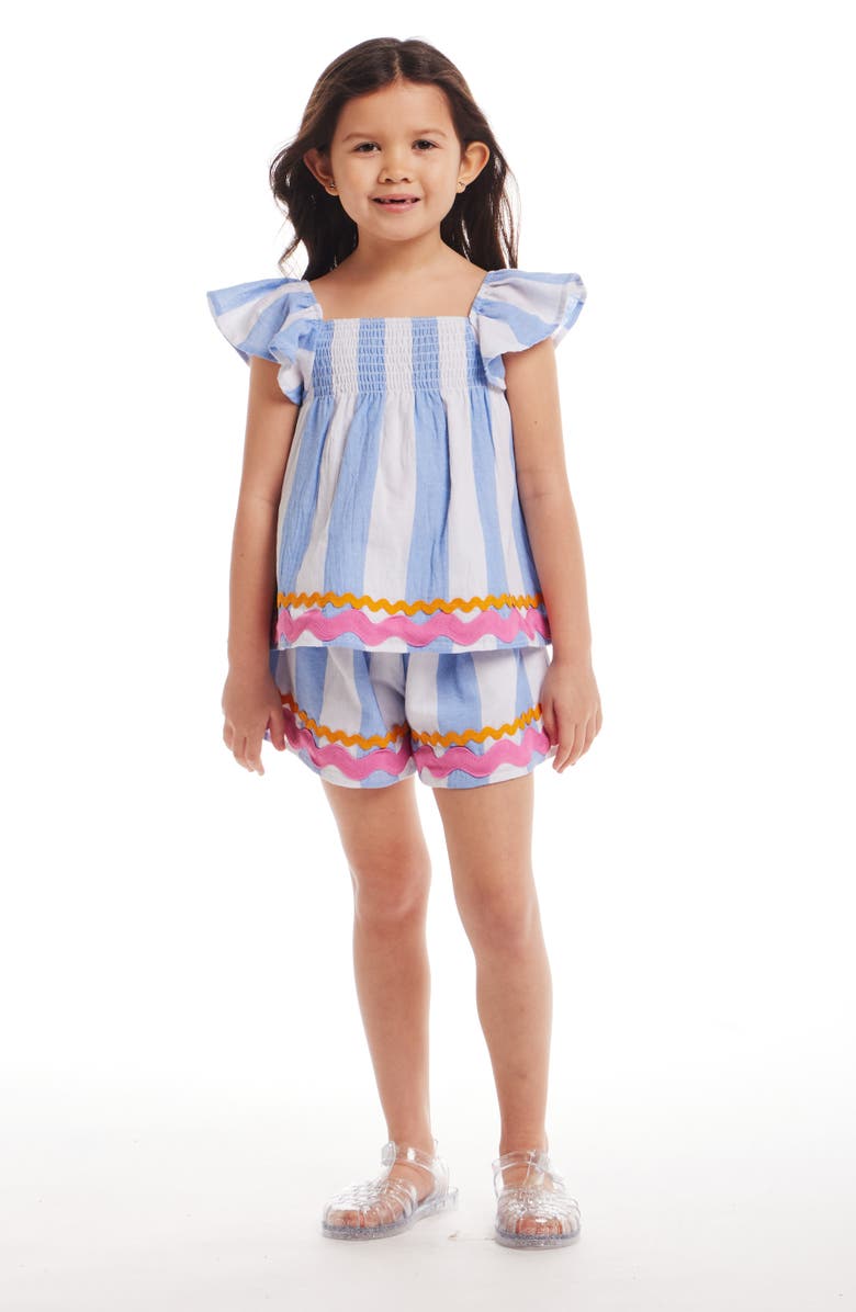 Andy & Evan Kids' Ric Rack Ribbon Tank & Shorts Set | Nordstromrack