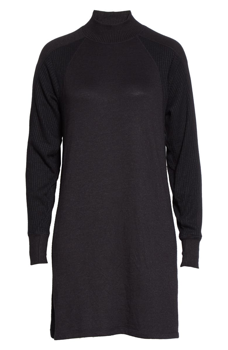 rag & bone The Knit Racer Long Sleeve Turtleneck Dress | Nordstromrack