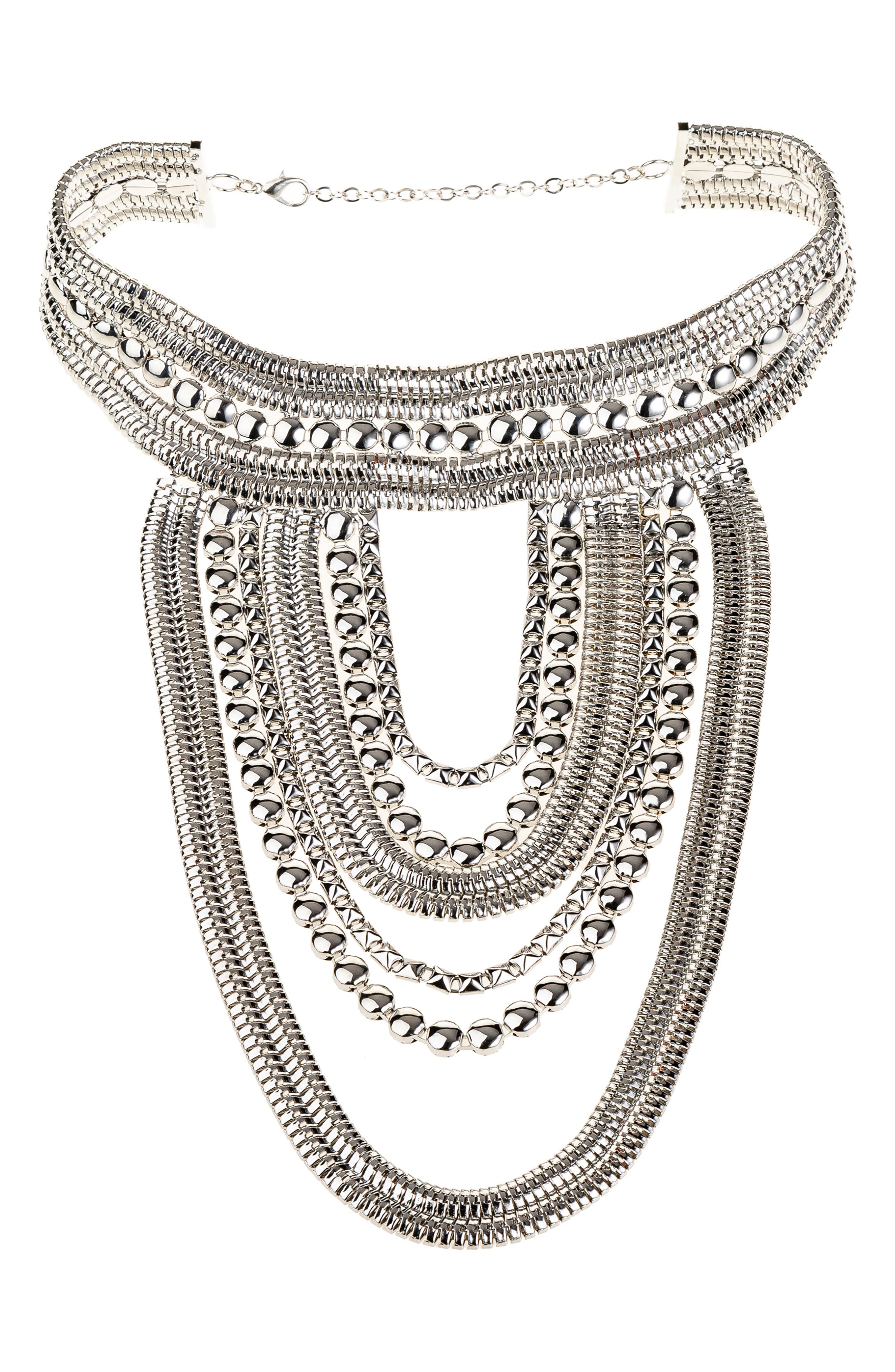 EYE CANDY LOS ANGELES Cleo Statement Necklace | Nordstromrack