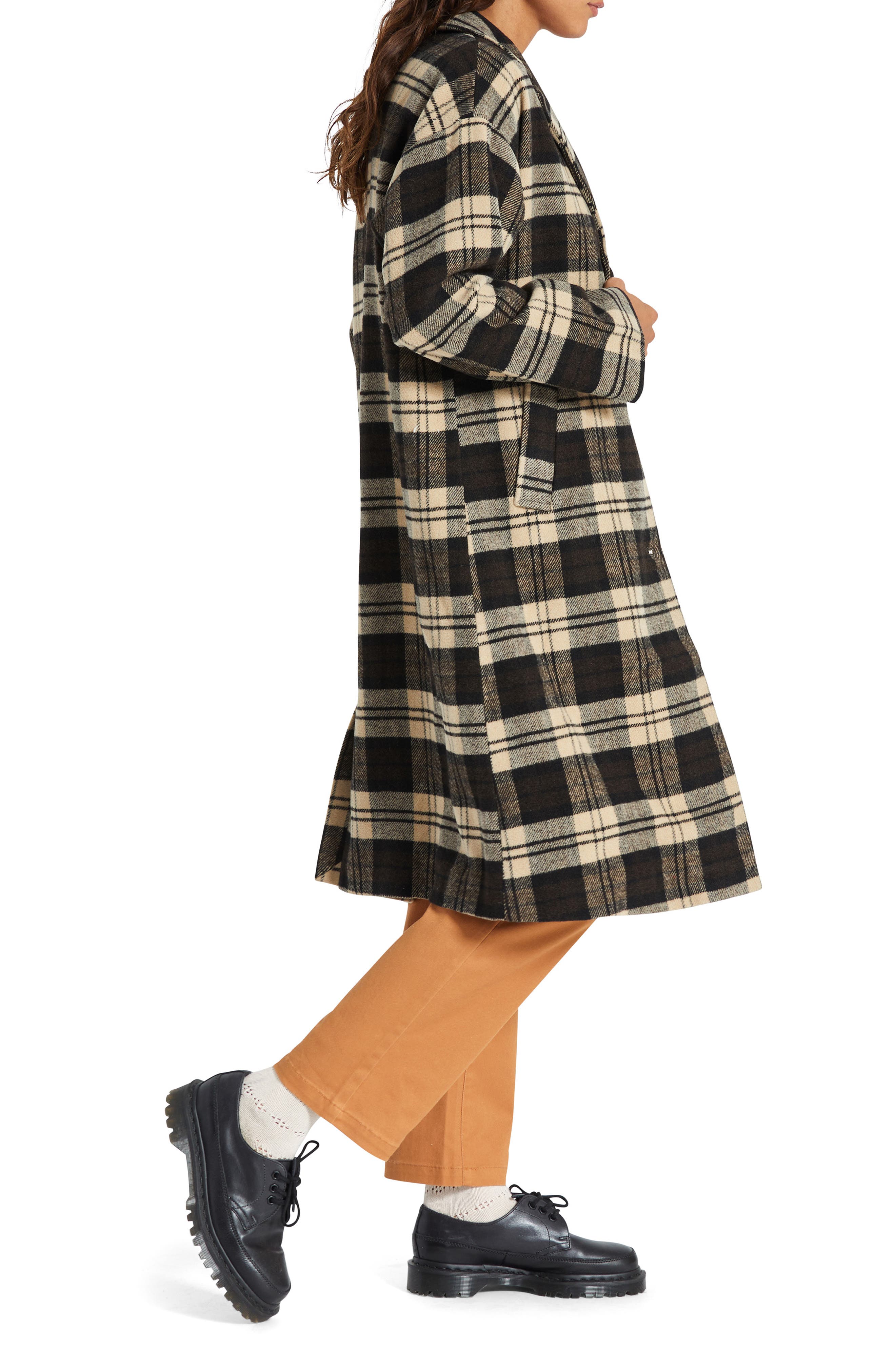Brixton Cicely Plaid Coat | Nordstromrack