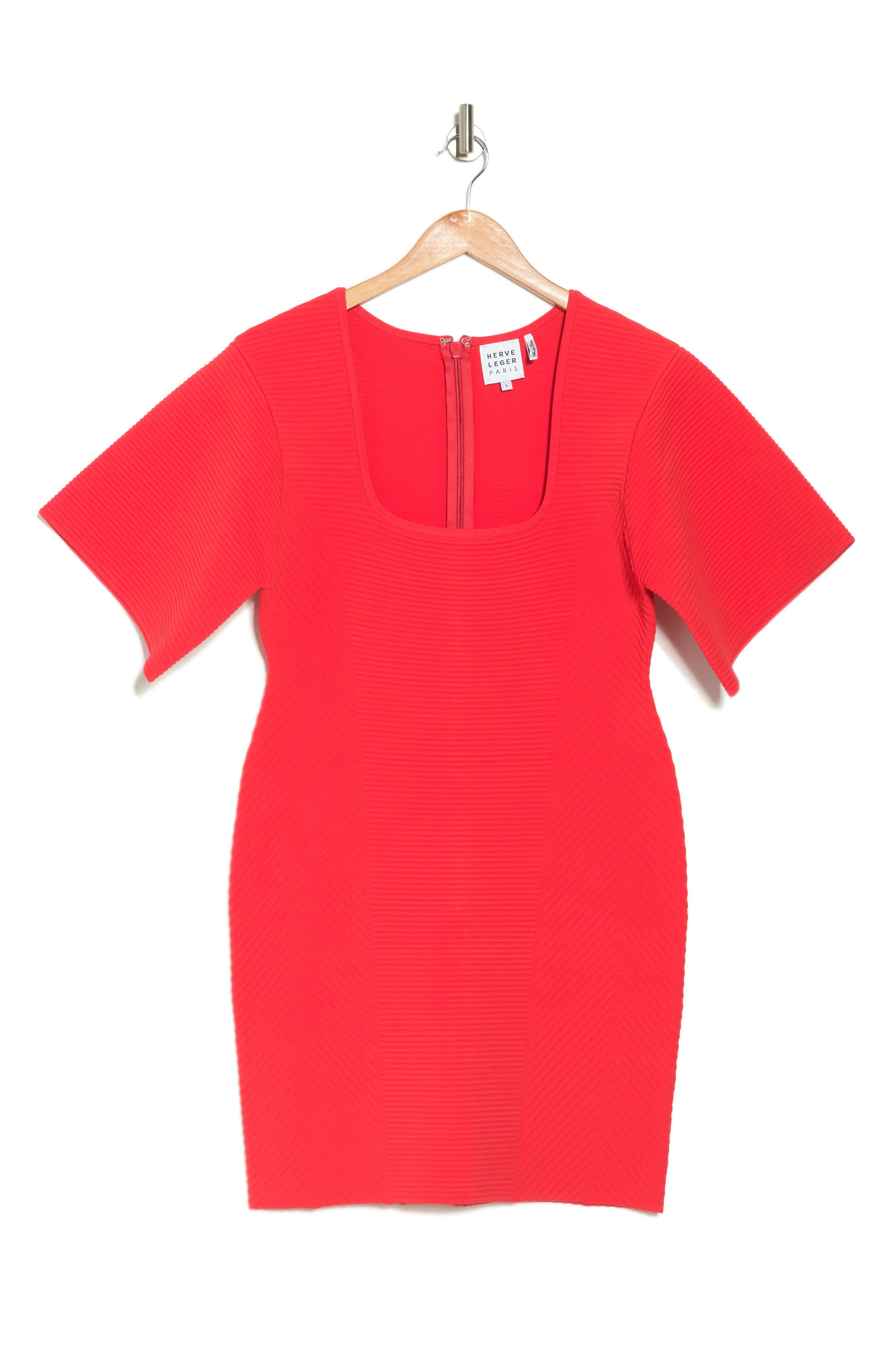 Herve Leger Contour Corset Mini T-Shirt Dress | Nordstromrack